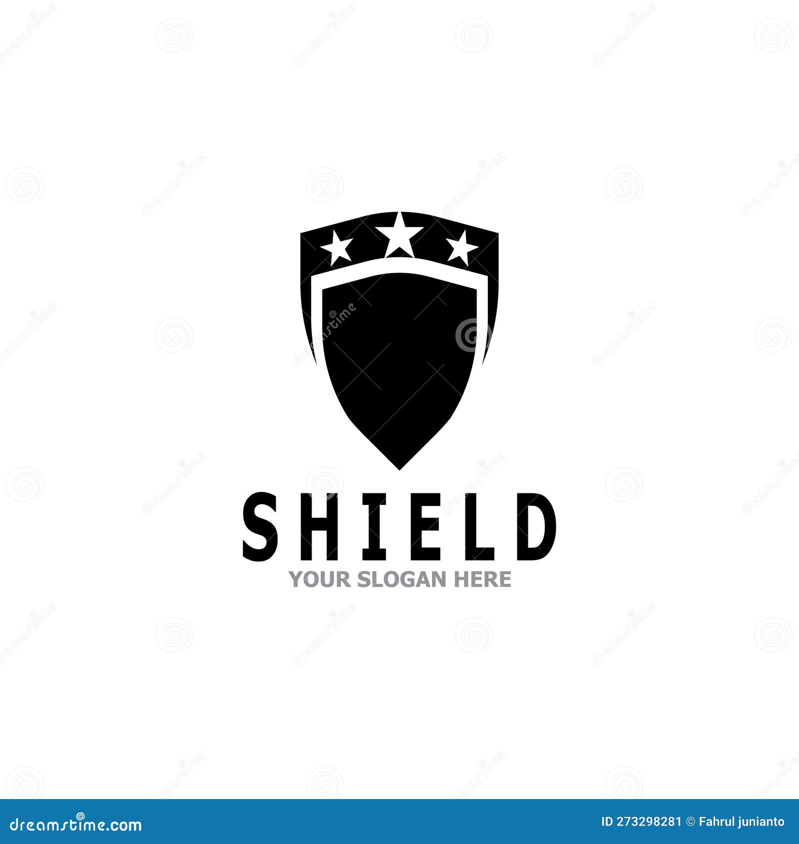 Shield Protection Logo Vector Illustration Stock Illustration ...