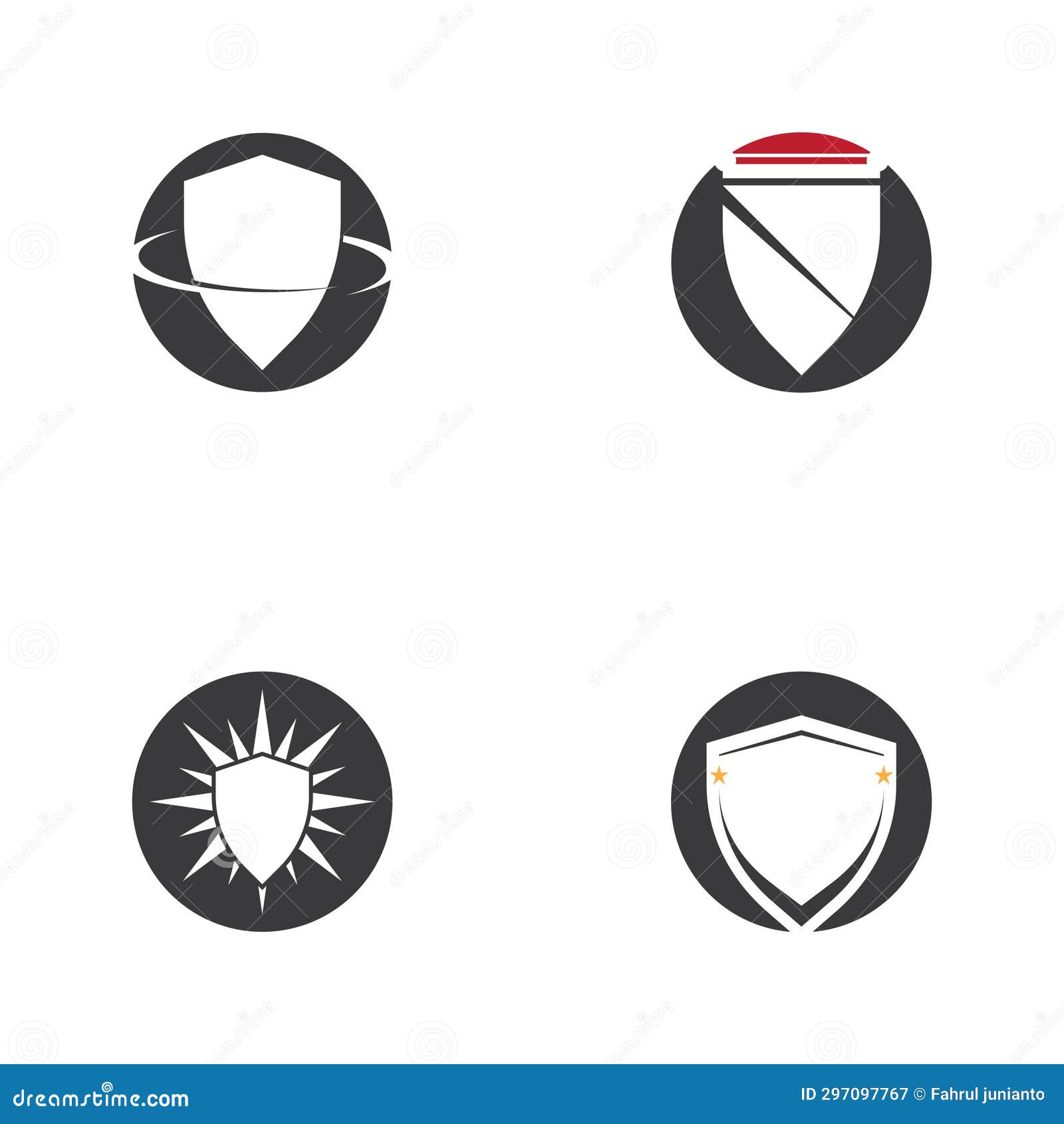 Shield Protection Logo Vector Illustration Stock Illustration ...