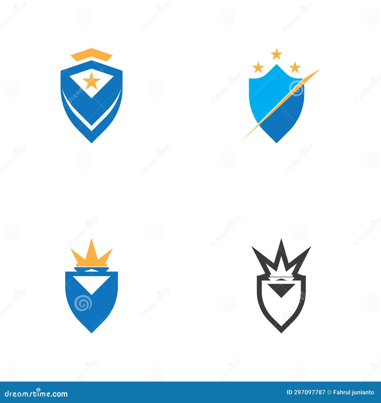 Shield Protection Logo Vector Illustration Stock Illustration ...