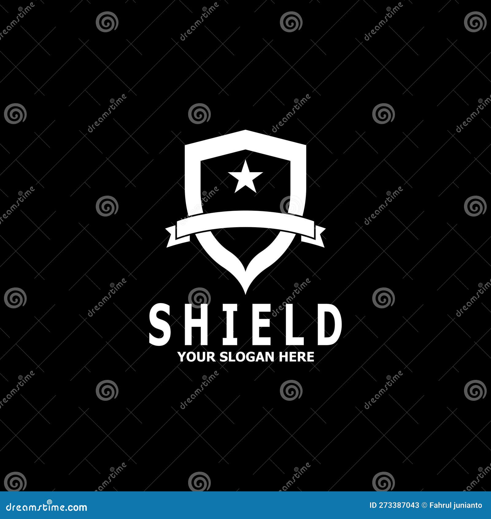 Shield Protection Logo Vector Illustration Stock Vector - Illustration ...