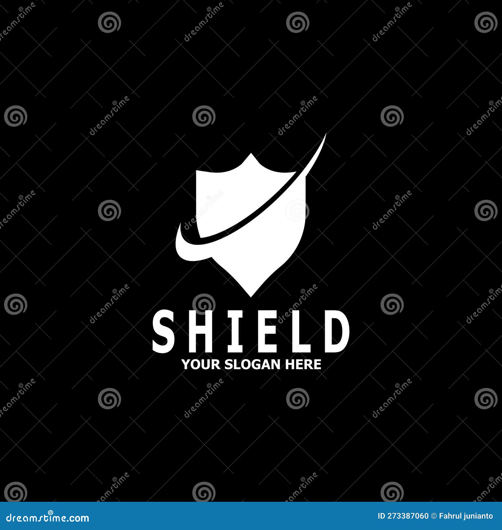Shield Protection Logo Vector Illustration Stock Illustration ...