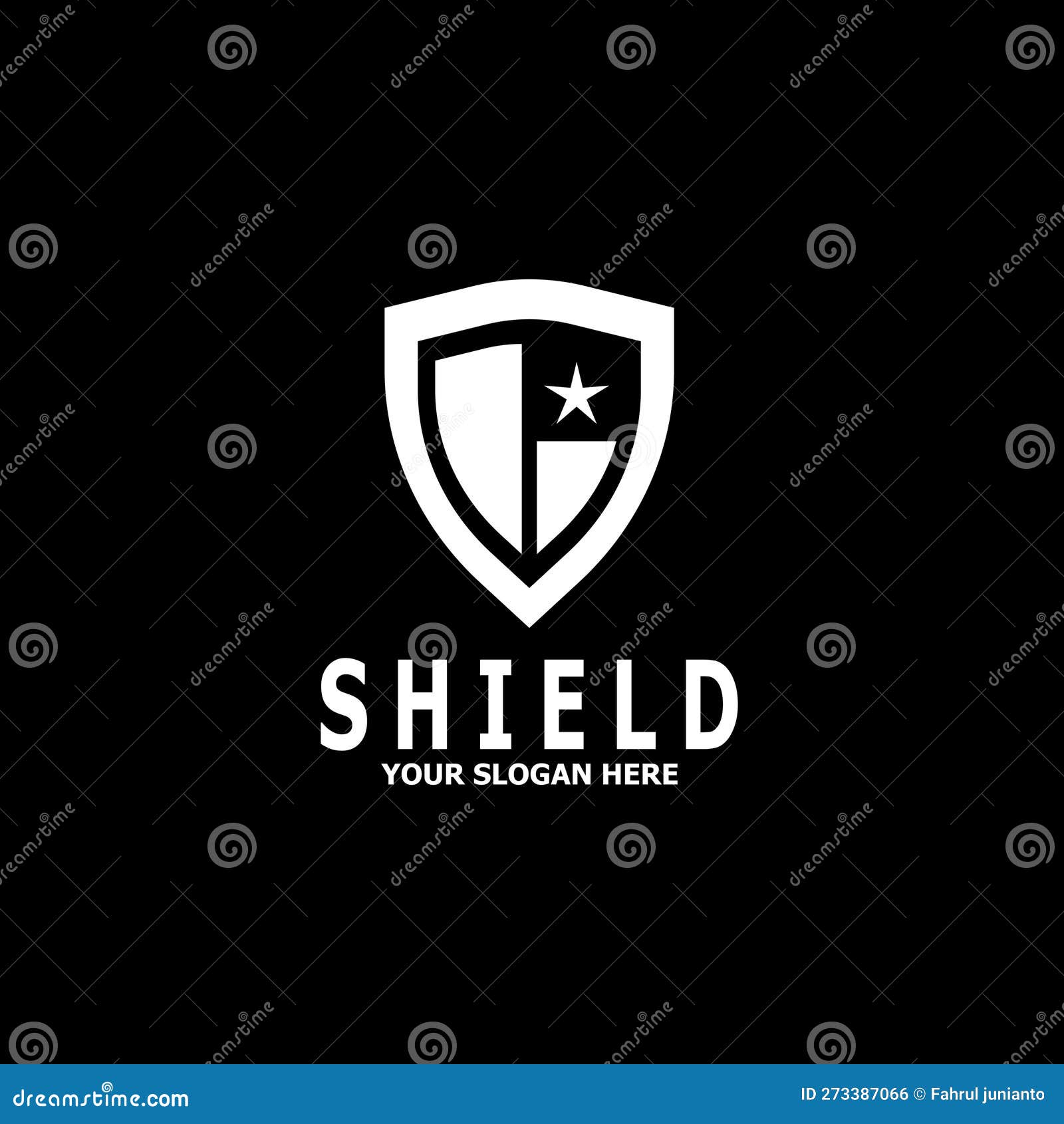 Shield Protection Logo Vector Illustration Stock Illustration ...