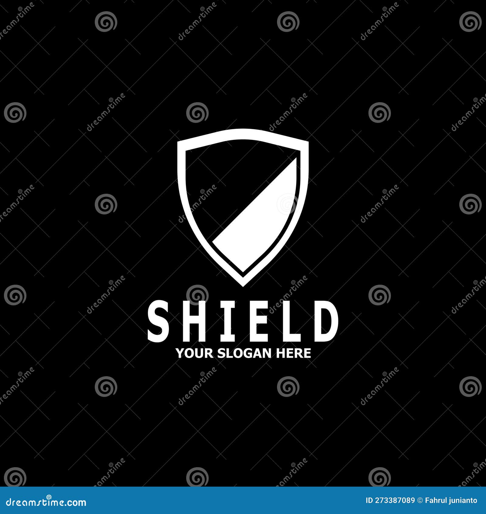 Shield Protection Logo Vector Illustration Stock Illustration ...
