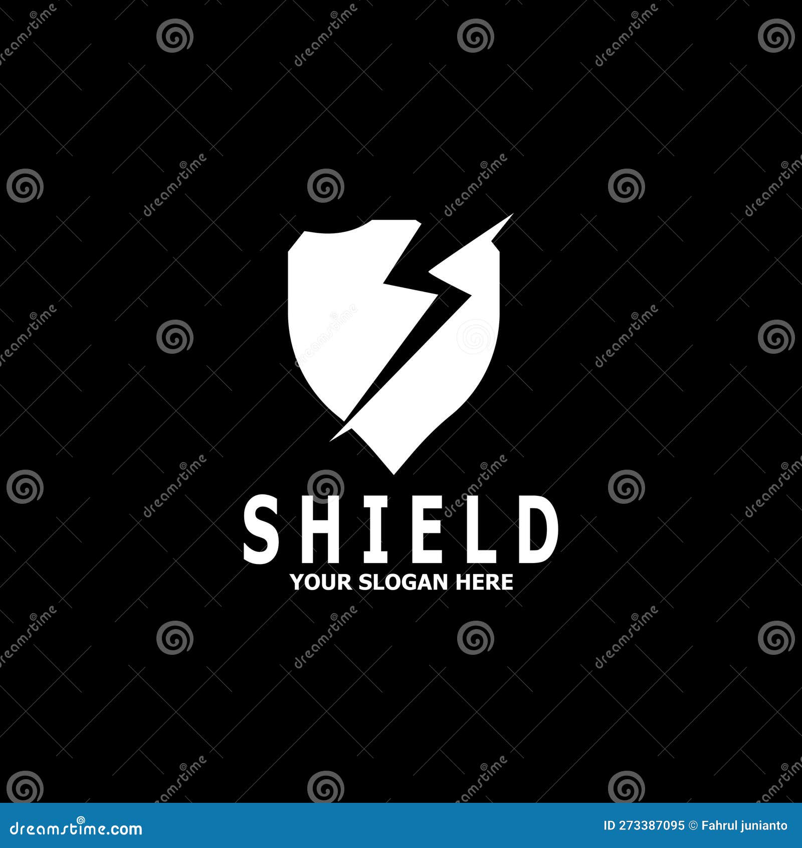 Shield Protection Logo Vector Illustration Stock Illustration ...