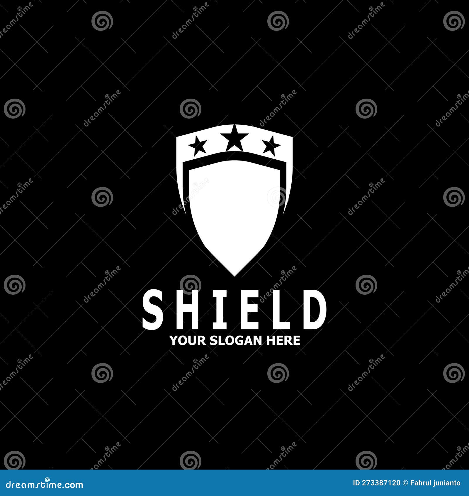 Shield Protection Logo Vector Illustration Stock Illustration ...