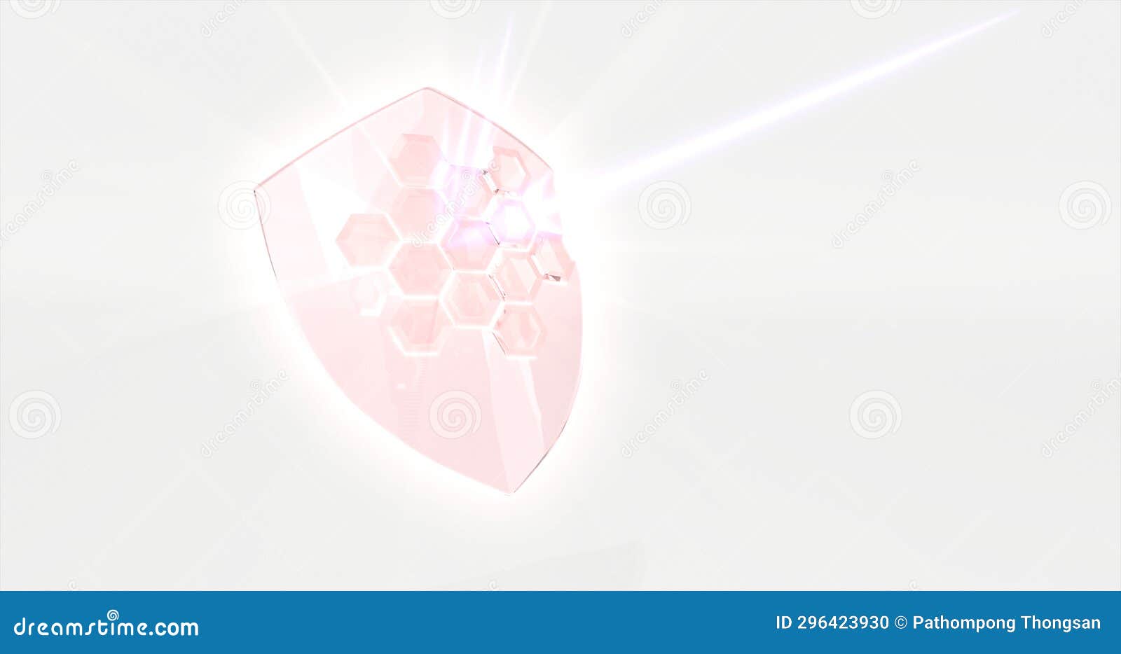 Shield Protects from Rays, Sun Rays, UV Light. Stock Illustration ...