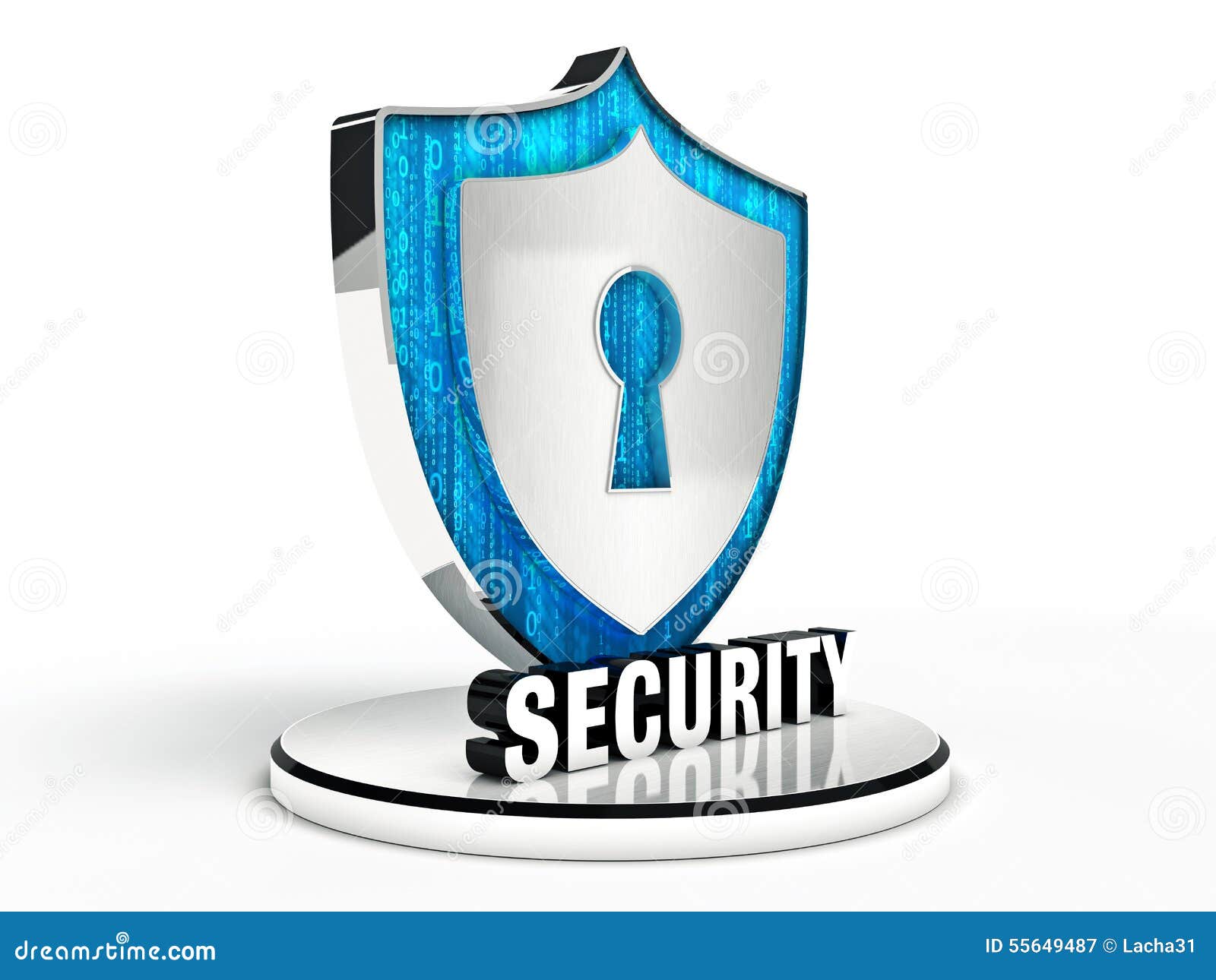 Shield security stock illustration. Illustration of internet - 55649487