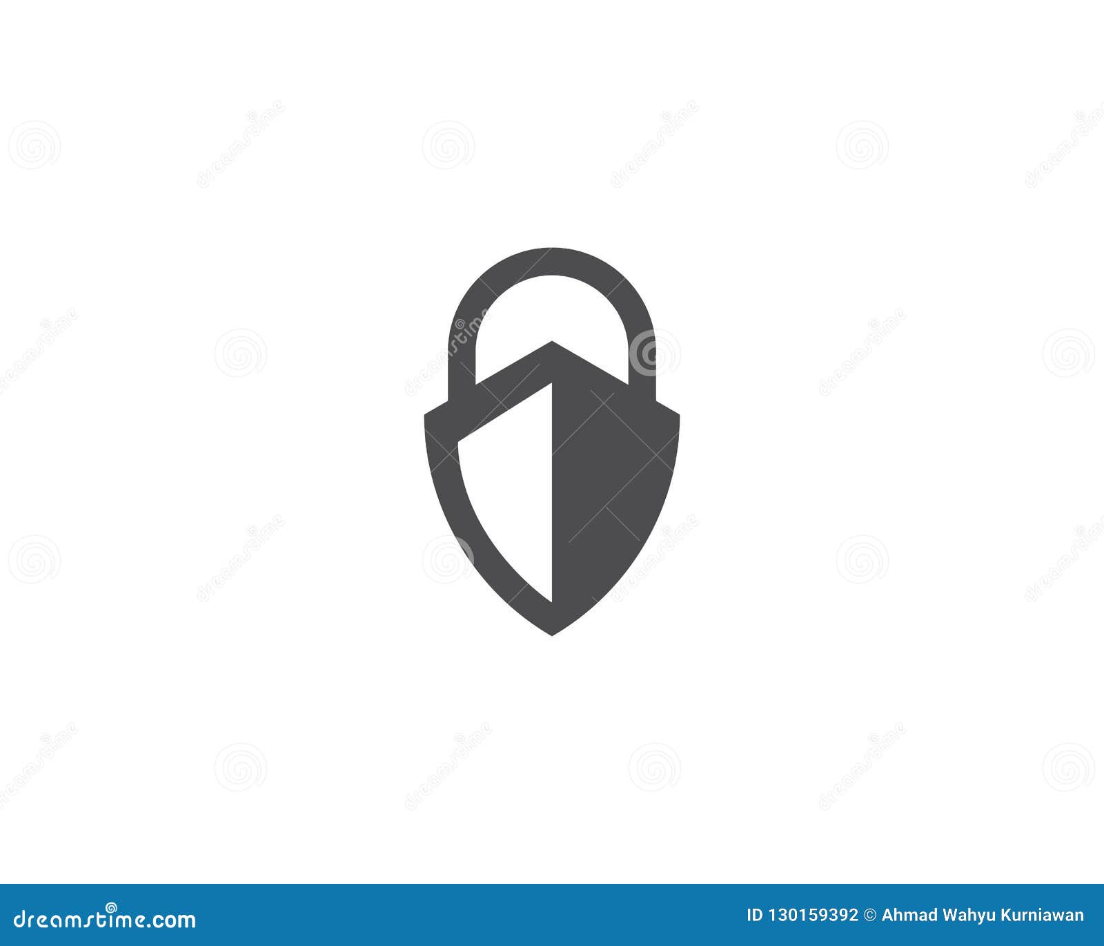 Shield Security Lock Logo Vector Stock Vector - Illustration of button ...
