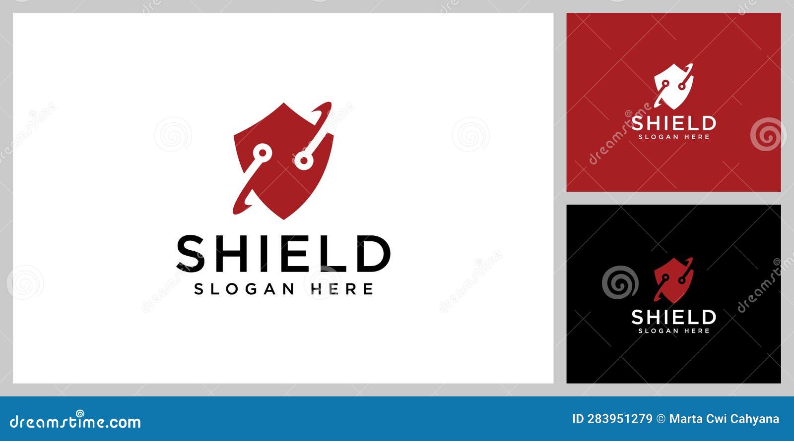 Shield Security Logo Design Stock Vector - Illustration of icon, badge ...