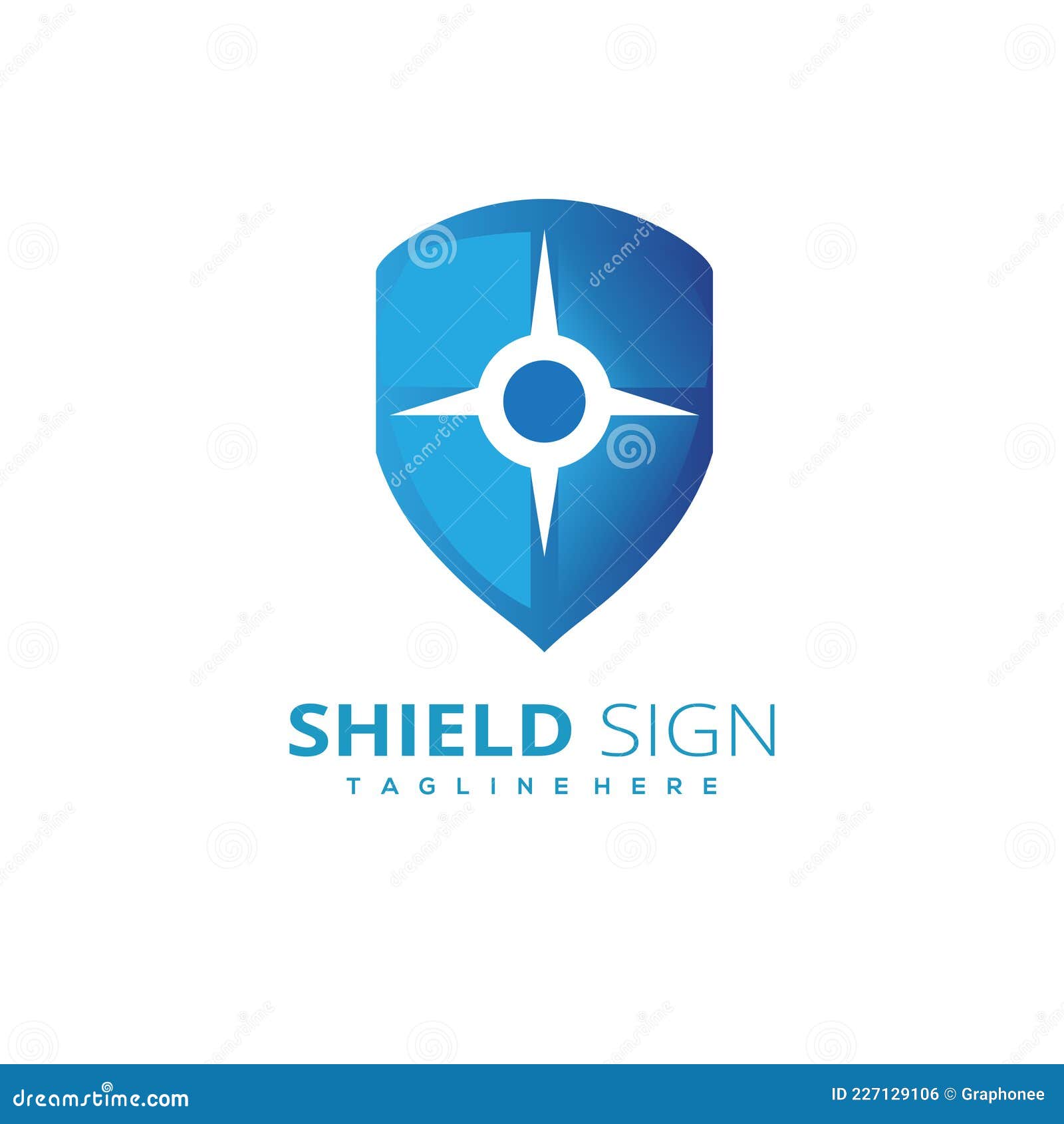 Shield Security Logo Design Stock Vector - Illustration of armour ...