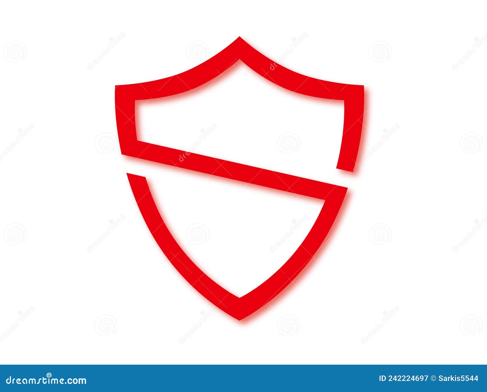 Security Shield Logo Vector Image Stock Vector - Illustration of ...