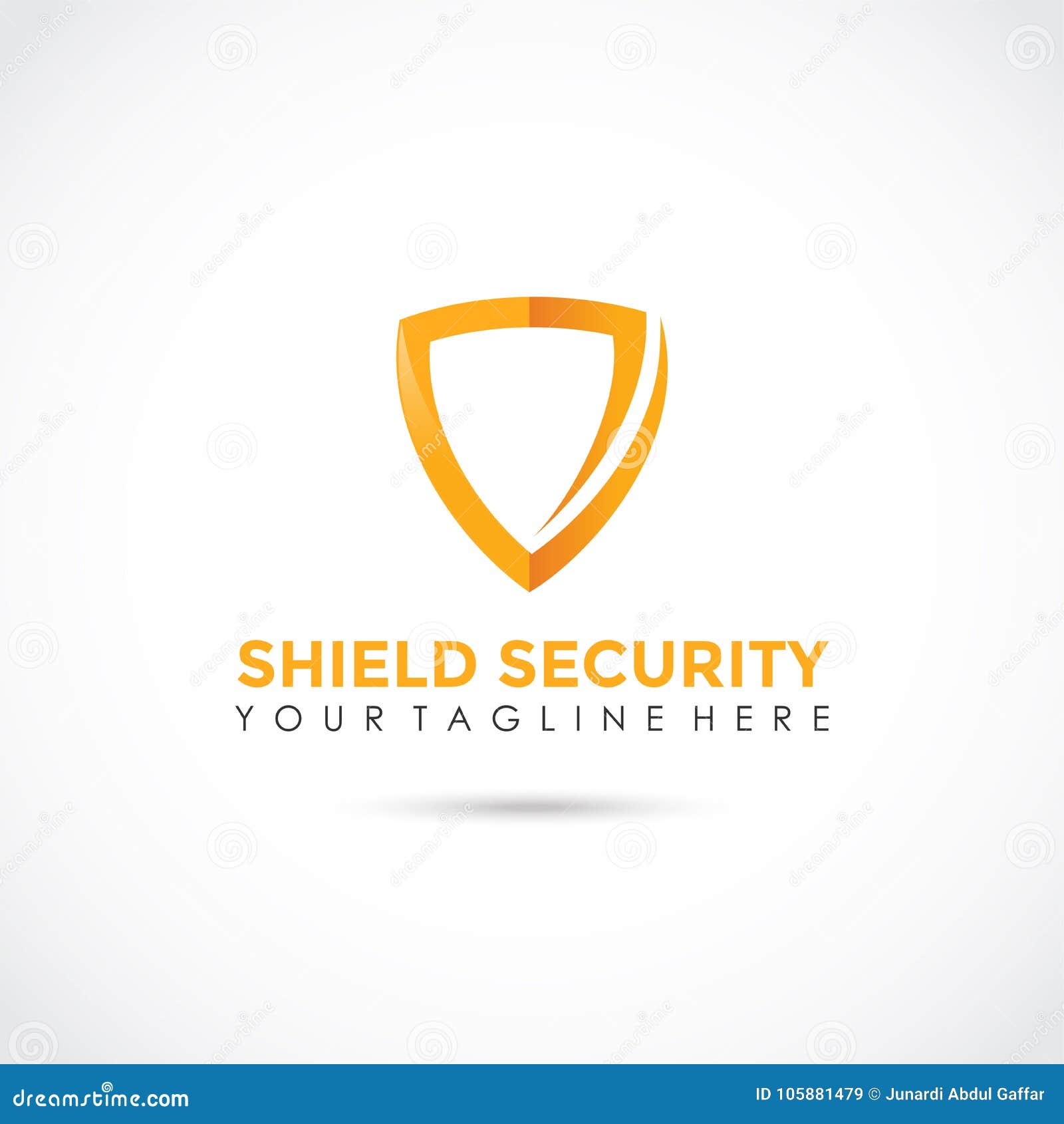 Shield Security Logo Design. Vector Illustrator Eps.10 Stock Vector ...