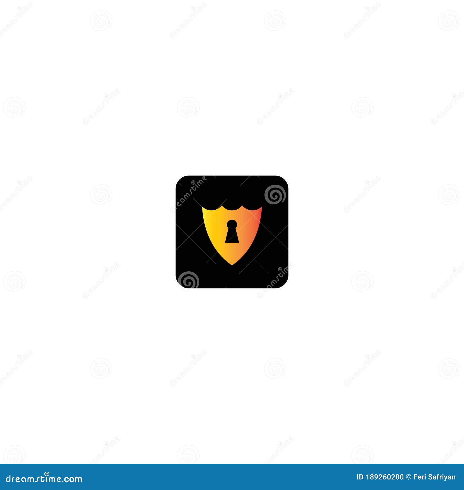 Shield Security Logo Vector Icon Stock Illustration - Illustration of ...