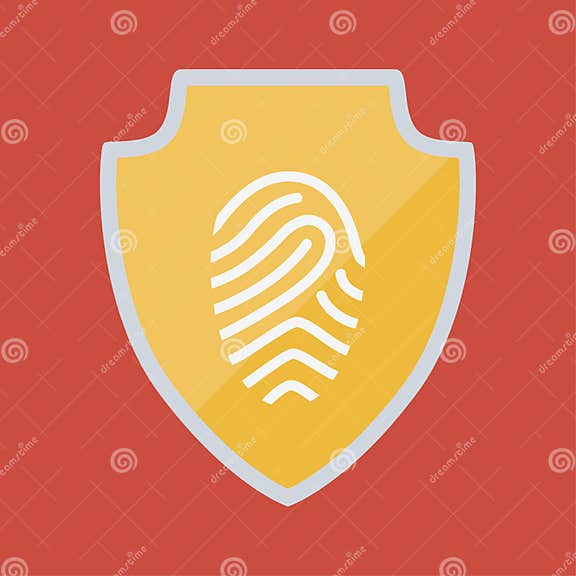 Shield and Security System Design Stock Vector - Illustration of safe ...