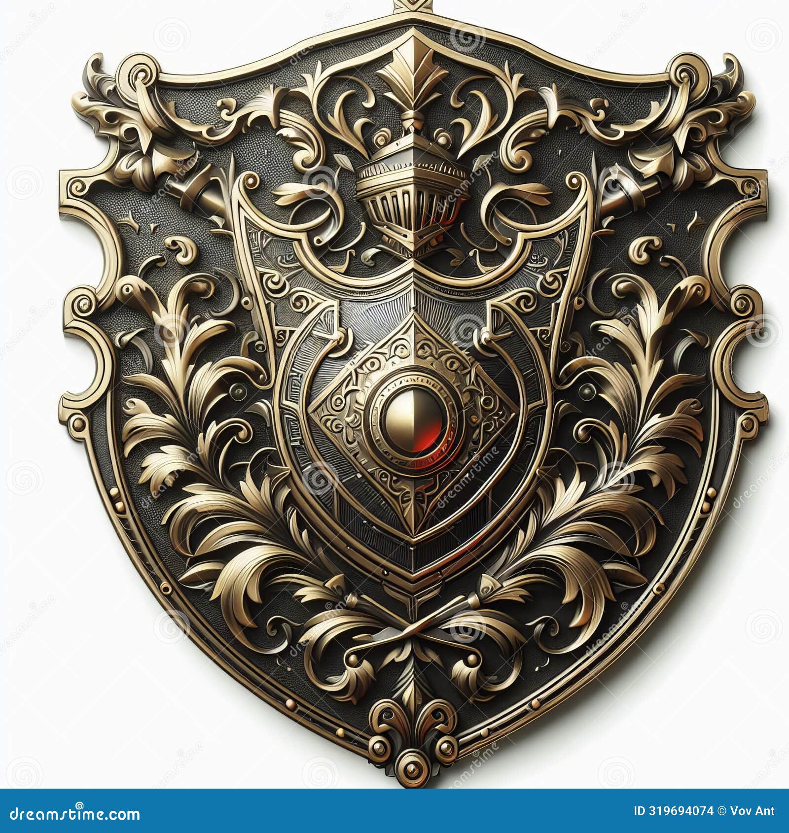 Shield A Shape Resembling A Shield With Rounded Corners, Ofte Royalty ...