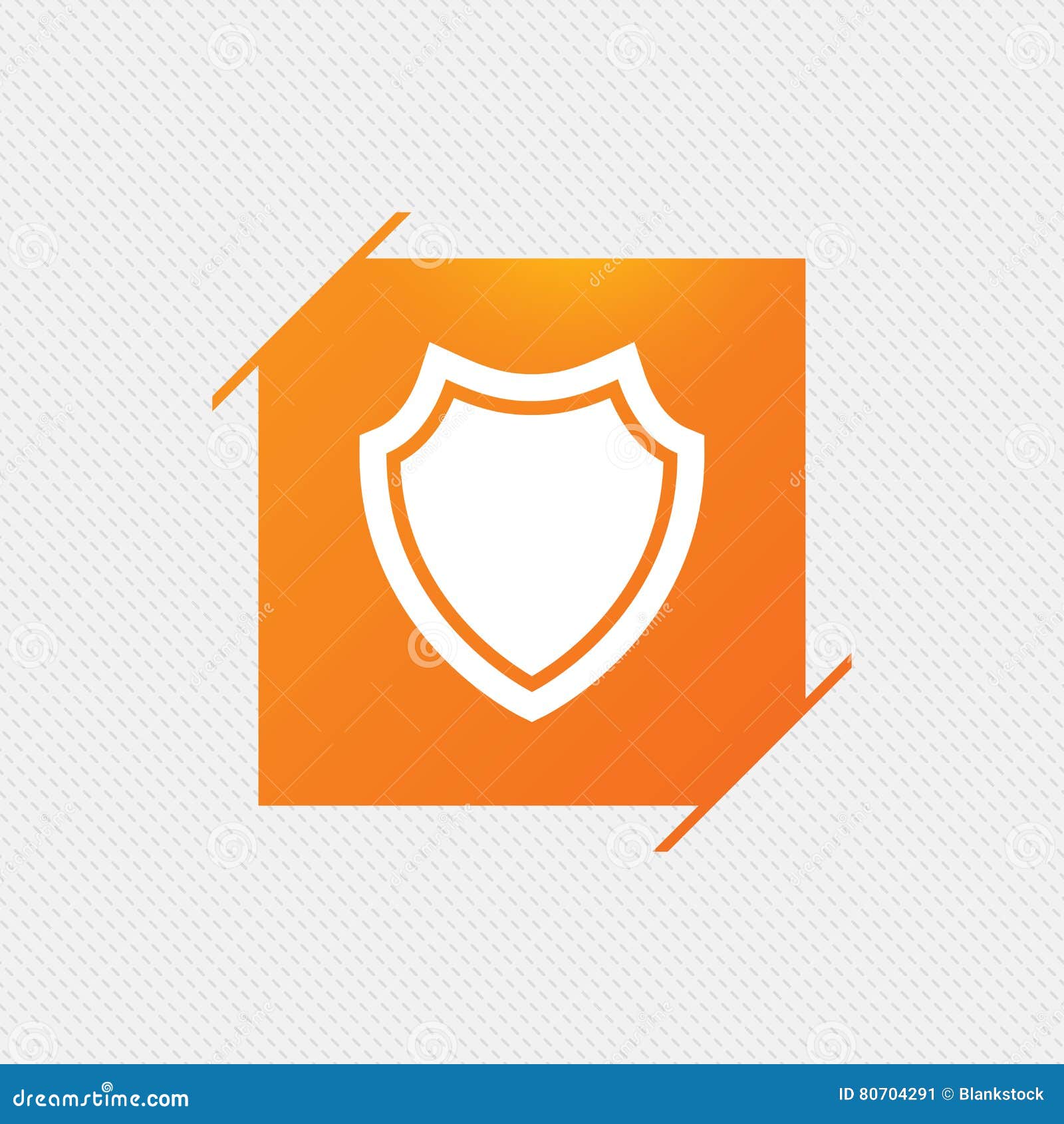 Shield Sign Icon. Protection Symbol Stock Vector - Illustration of seal ...