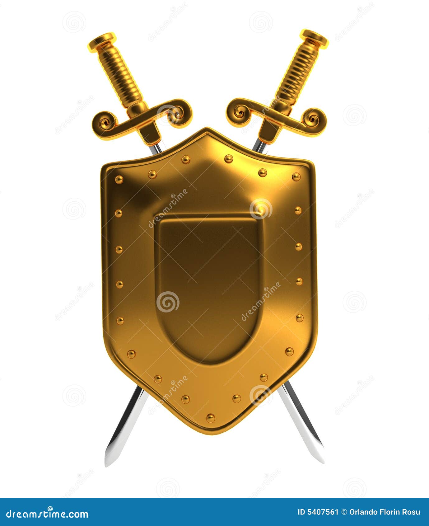 Shield And Swords Stock Image | CartoonDealer.com #5407561