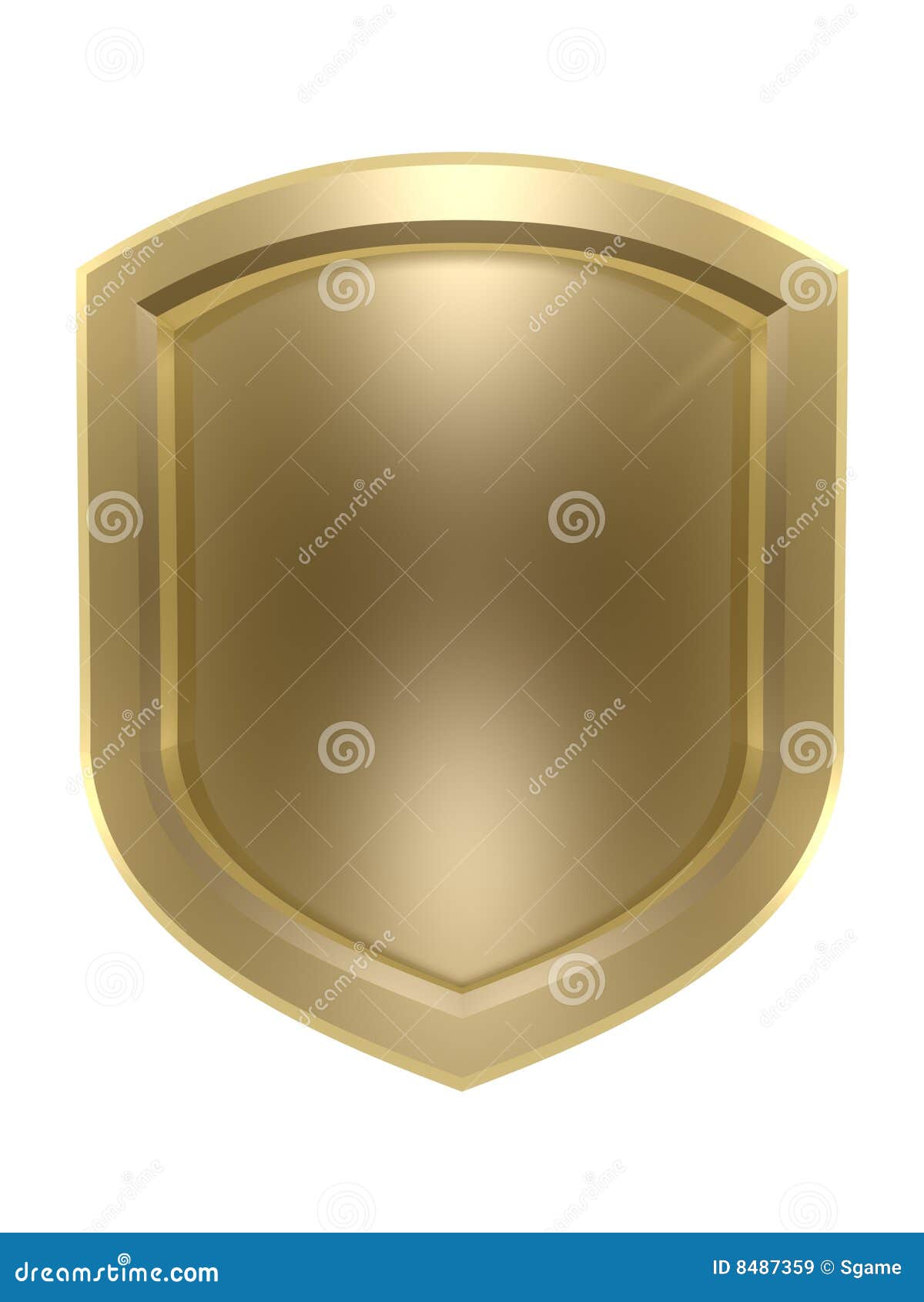 Shield symbol stock illustration. Illustration of decoration - 8487359