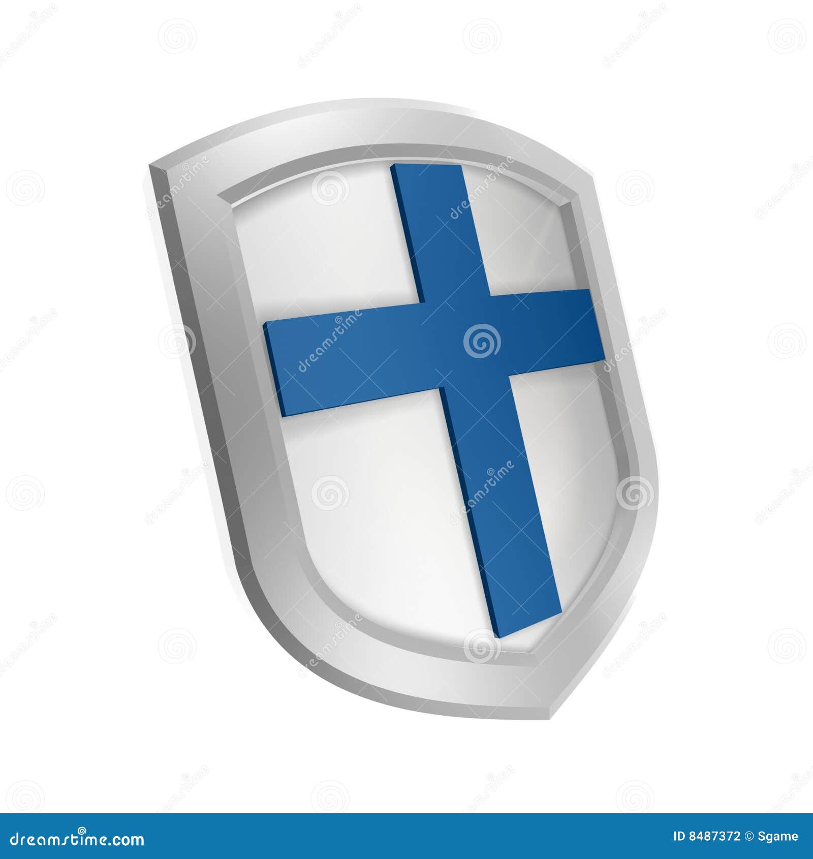 Shield symbol stock illustration. Illustration of design - 8487372