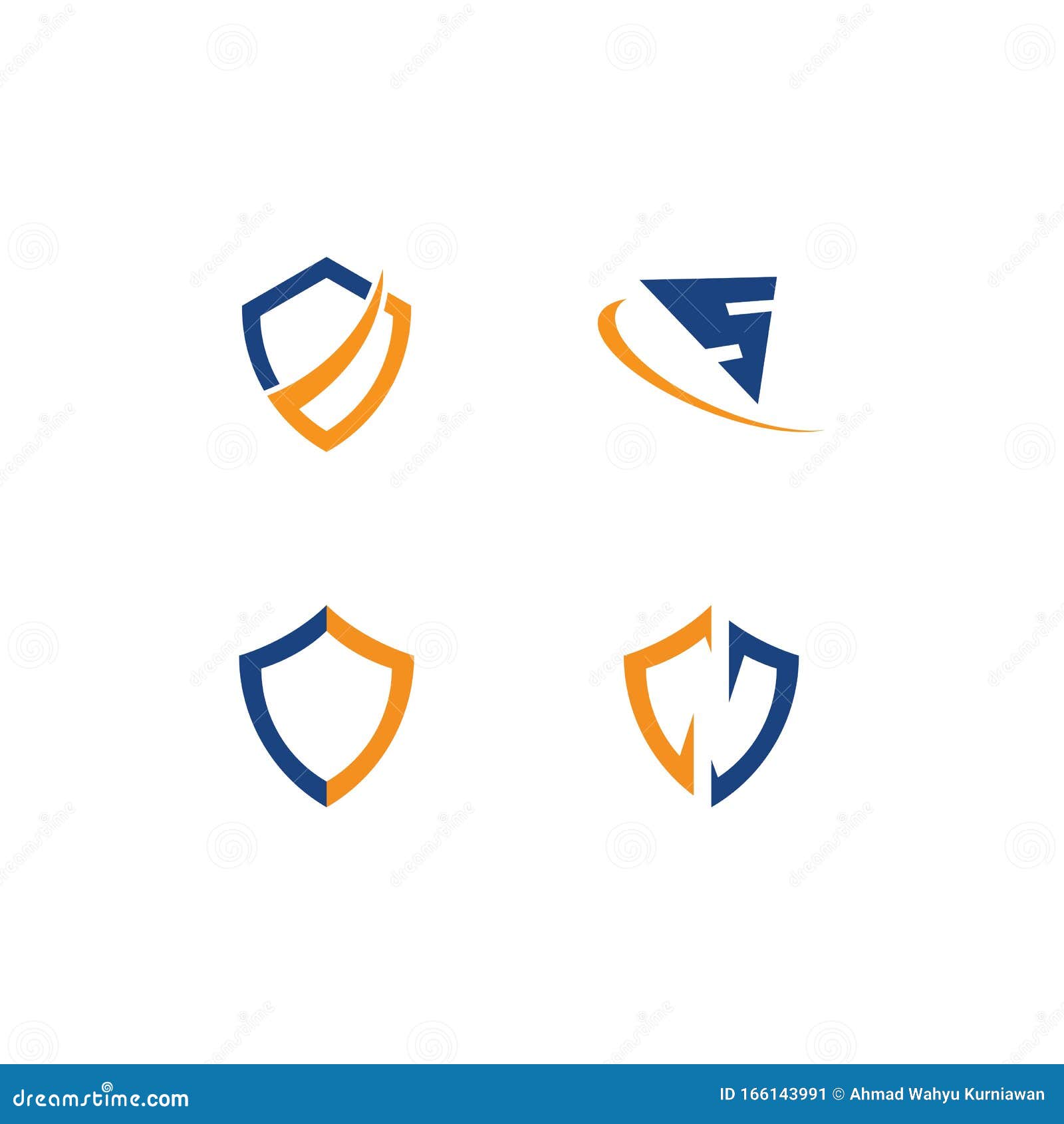 Shield symbol logo icon stock vector. Illustration of business - 166143991
