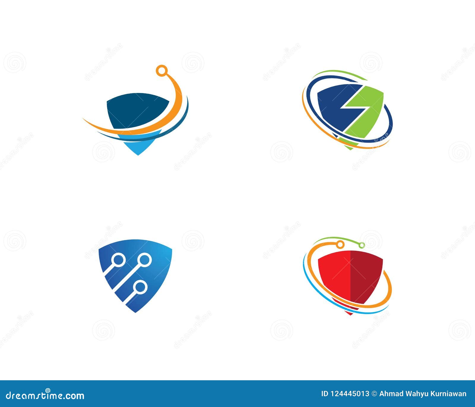 Shield Symbol Logo Template Stock Vector - Illustration of symbol ...