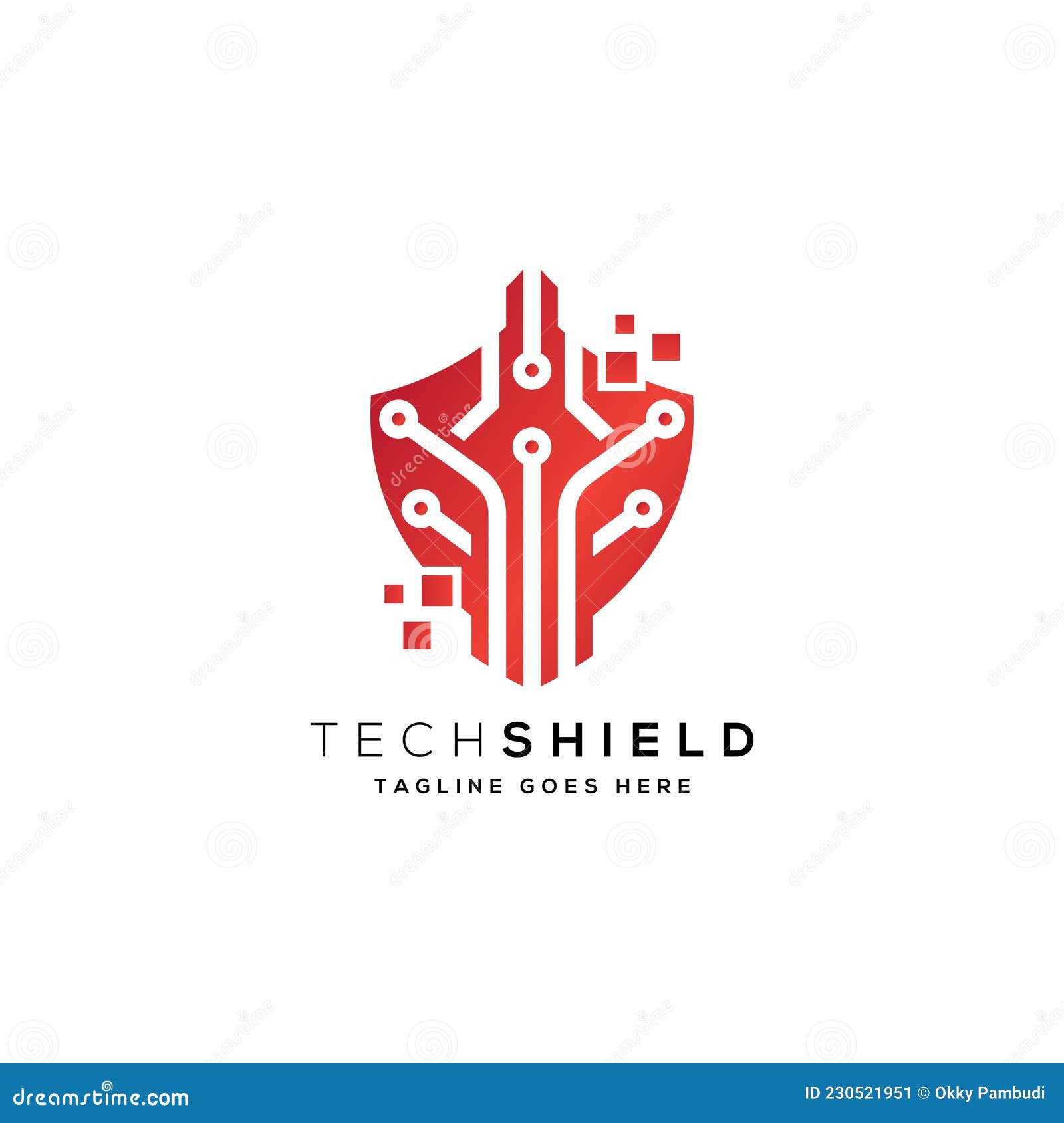 Shield Tech Logo Design Creative, Technology, Cyber, Security Design ...