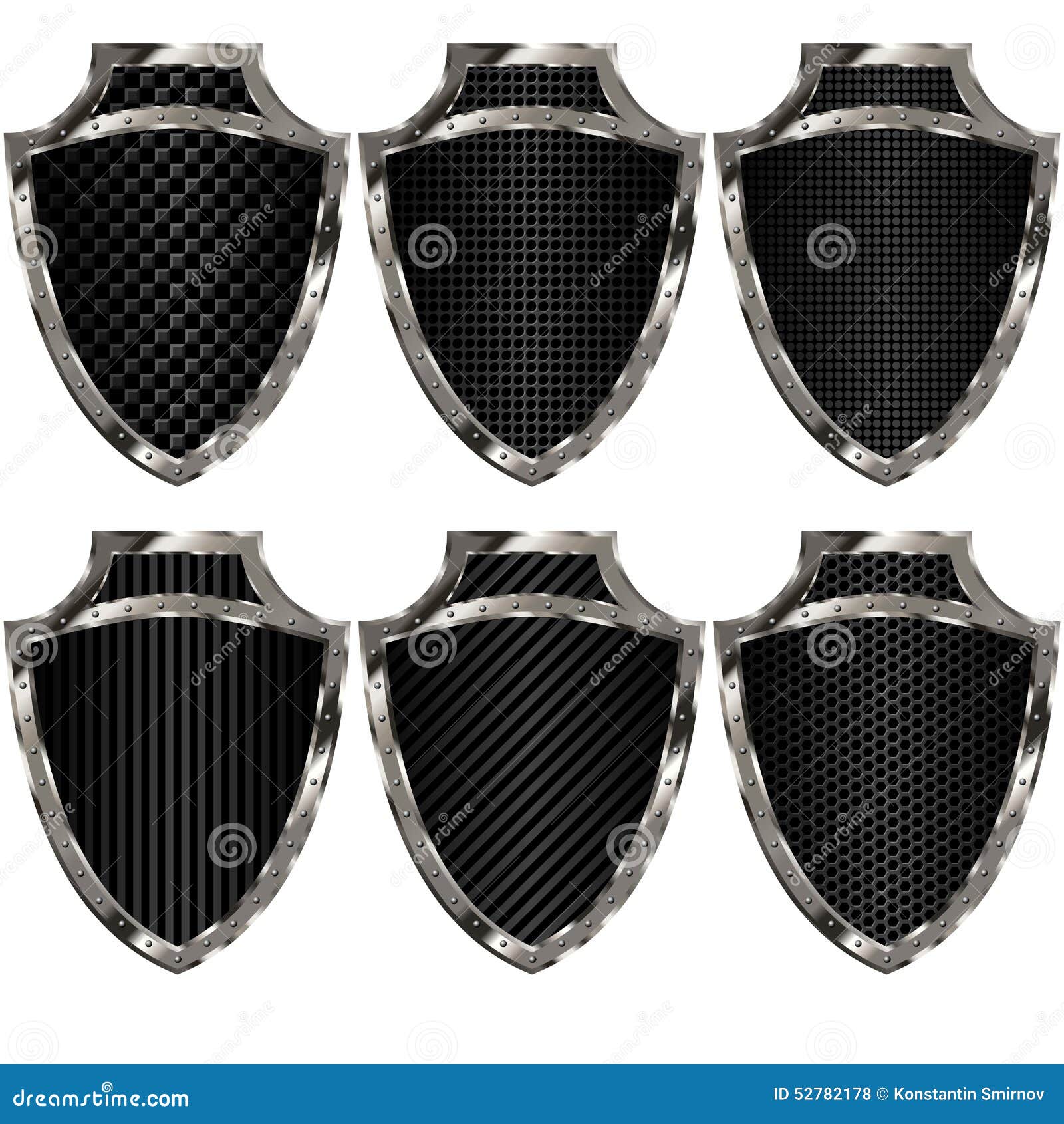 Shield texture stock vector. Illustration of metallic - 52782178