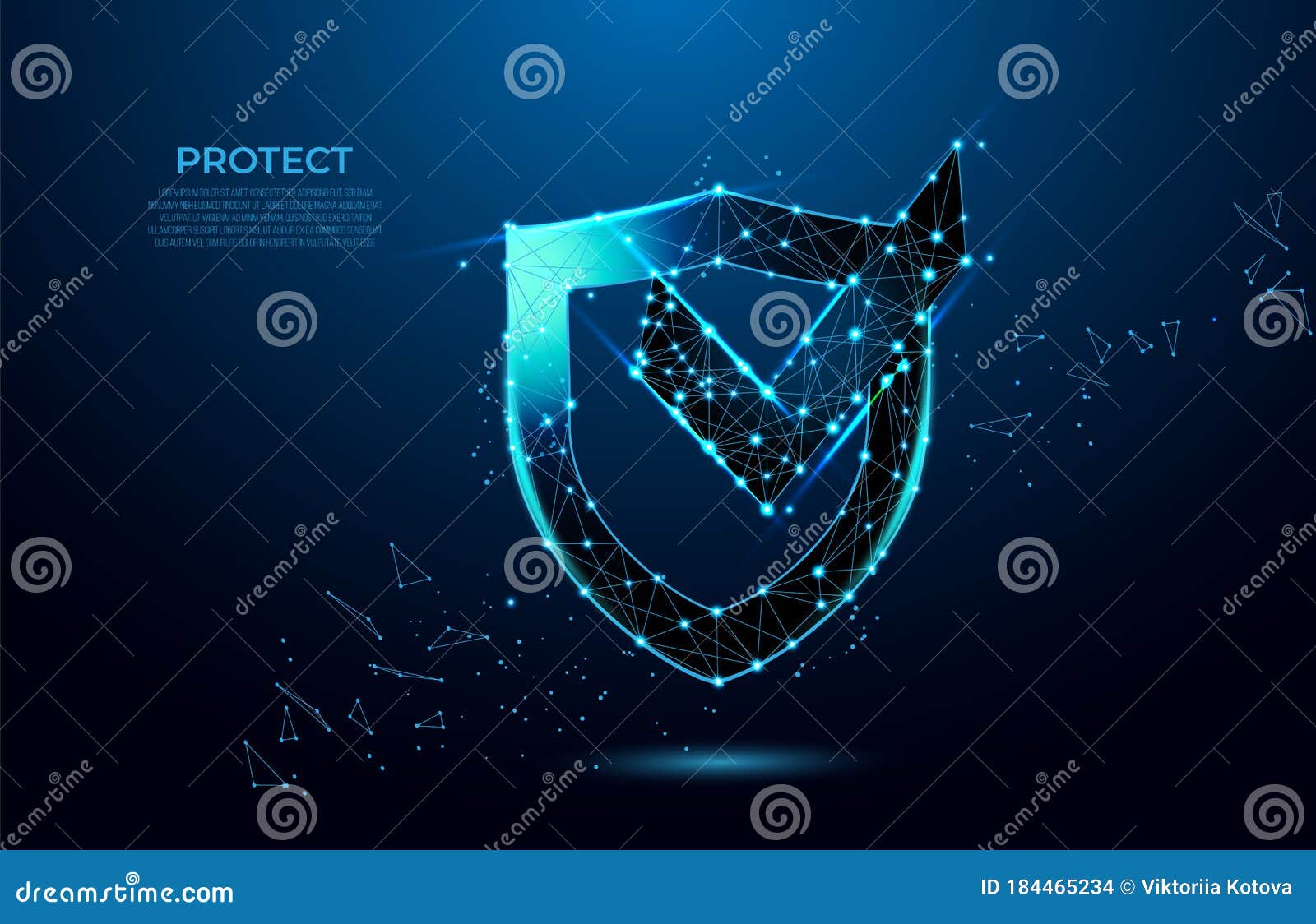 Shield Tick Icon Indicating it is Protected, Safe, Secure. Shield ...