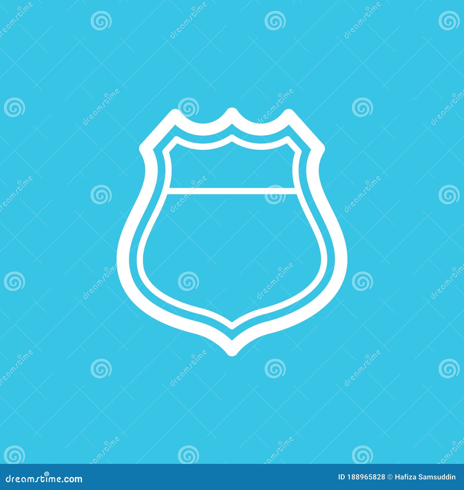 Shield. Vector Illustration Decorative Design Stock Vector ...
