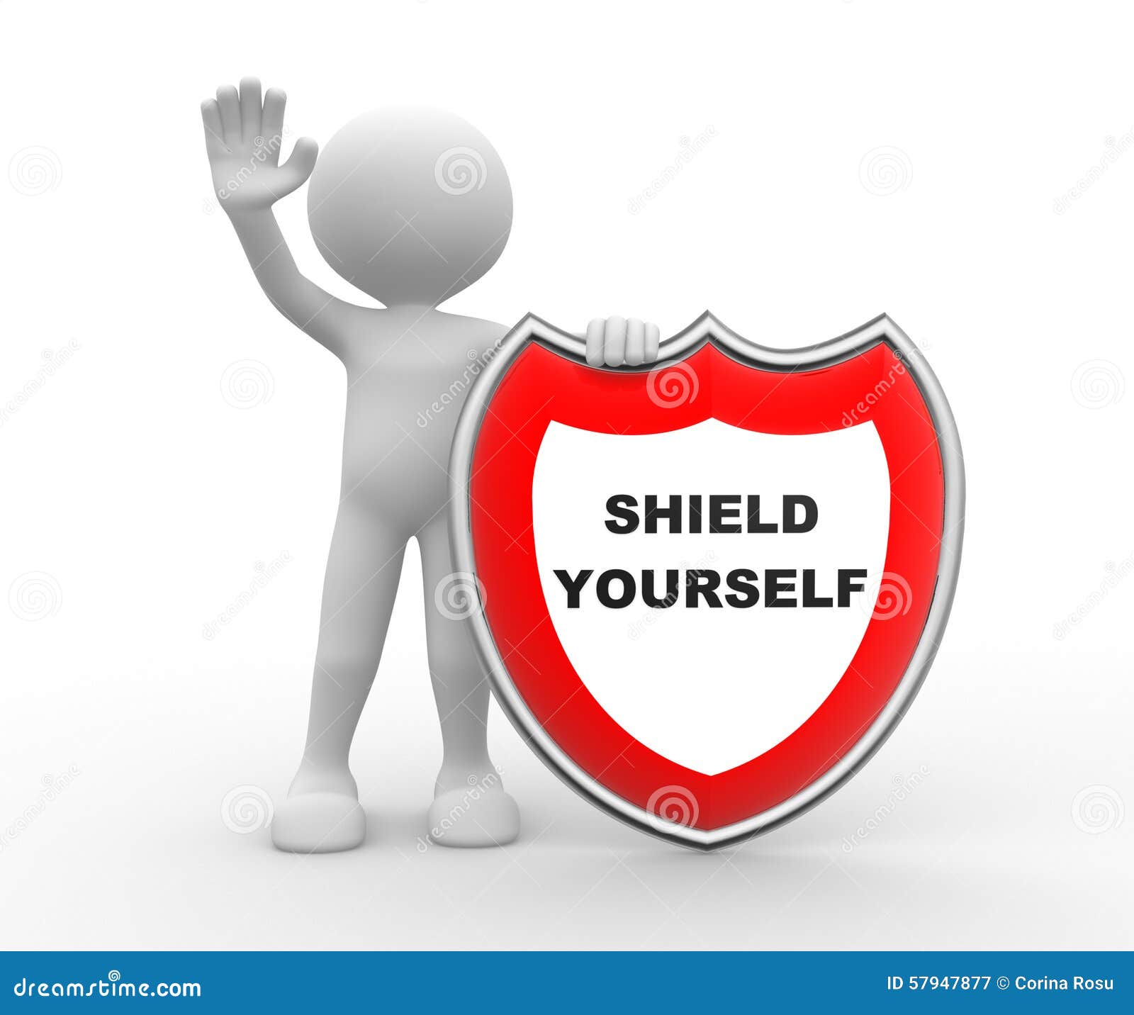Shield yourself stock illustration. Illustration of danger - 57947877 Shield yourself stock illustration. Illustration of danger - 57947877