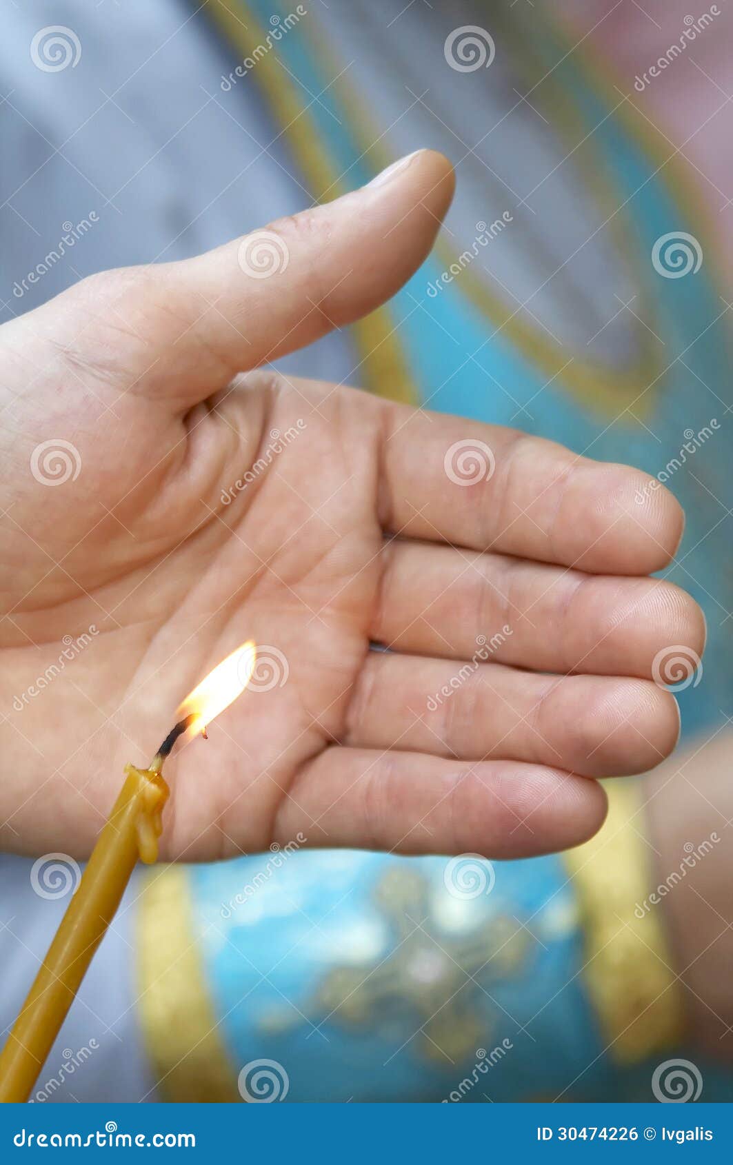 Shielding a candle stock photo. Image of fingers, illuminated - 30474226
