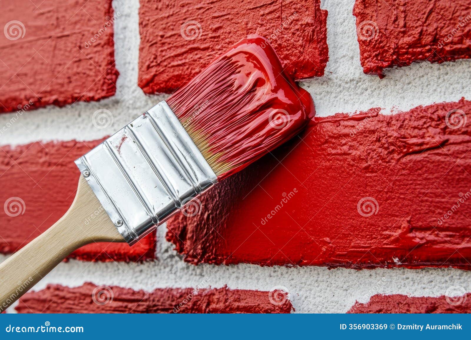 Shielding a Decorative Plaster Tile with a Layer of Varnish Stock Image ...