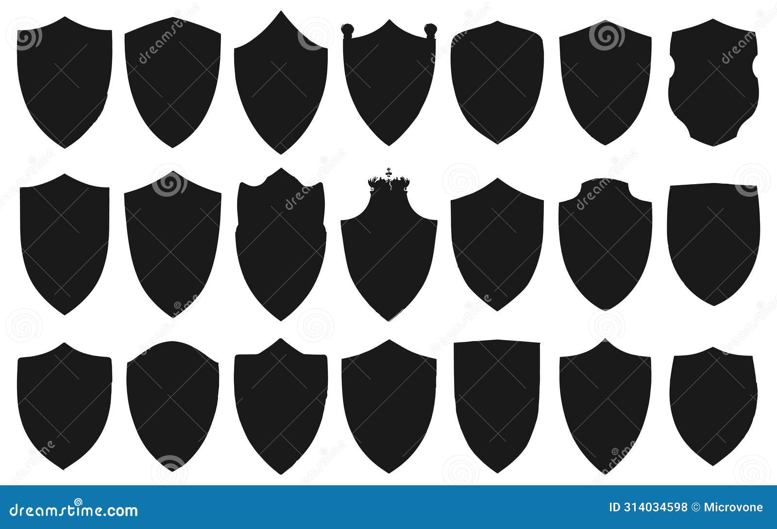 Armour Shield Symbol Of Protection, Defence, And Security. Vector ...