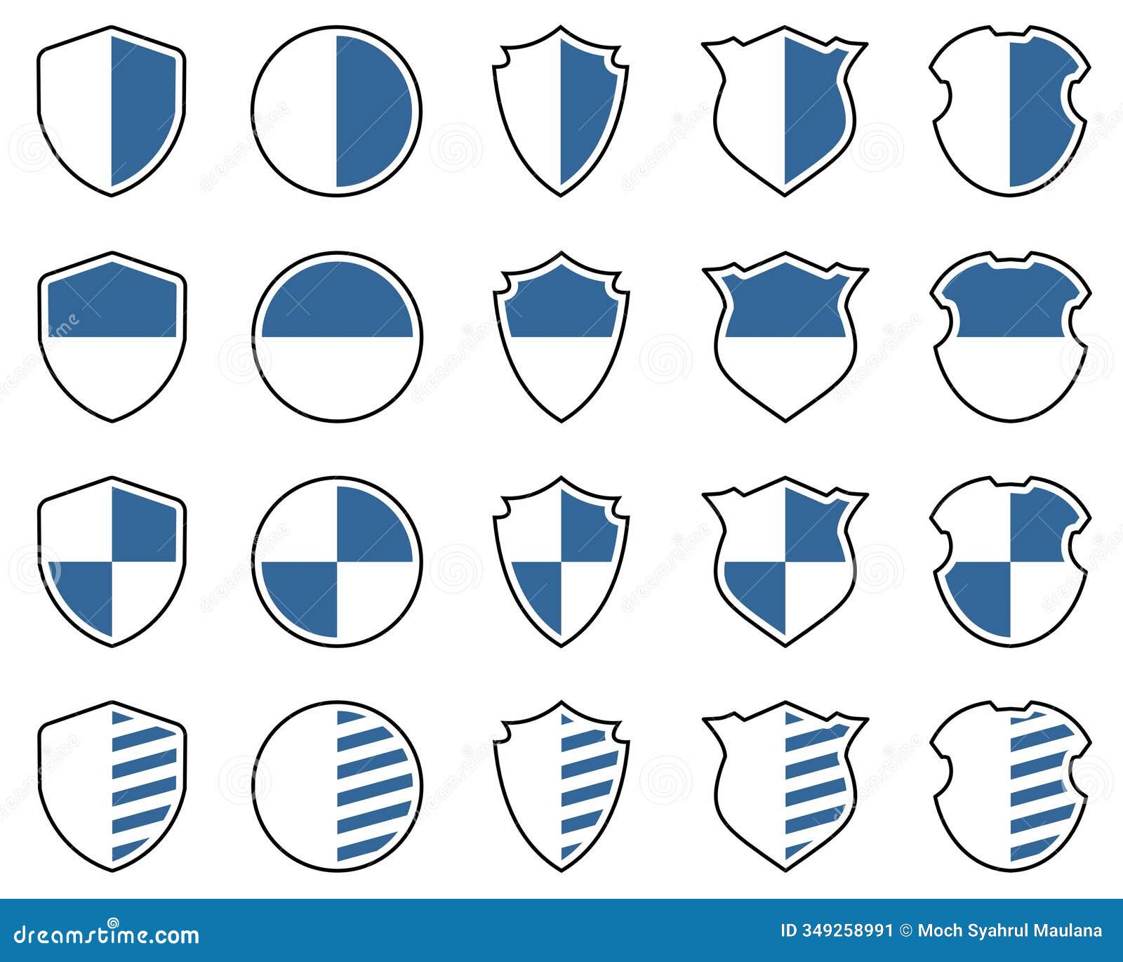 Shields Logo Design Transparent Stock Vector - Illustration of ...