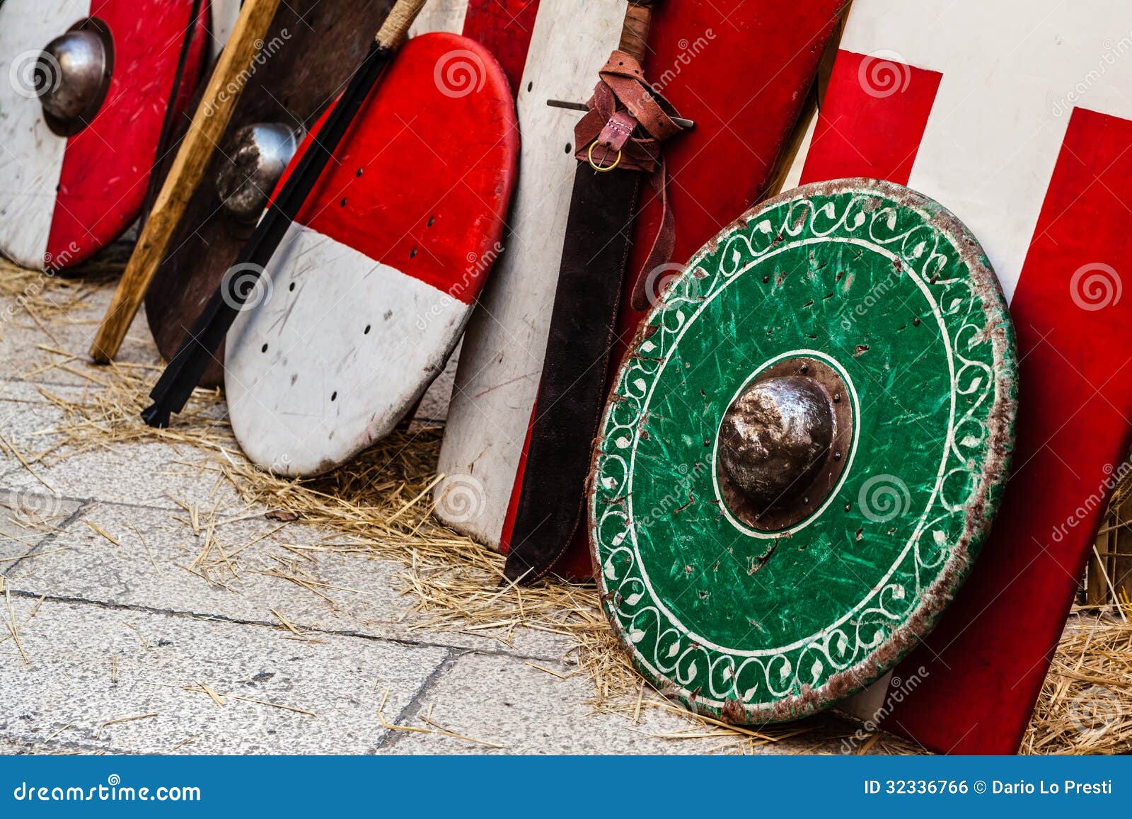 Shields stock photo. Image of protect, power, antiquities - 32336766