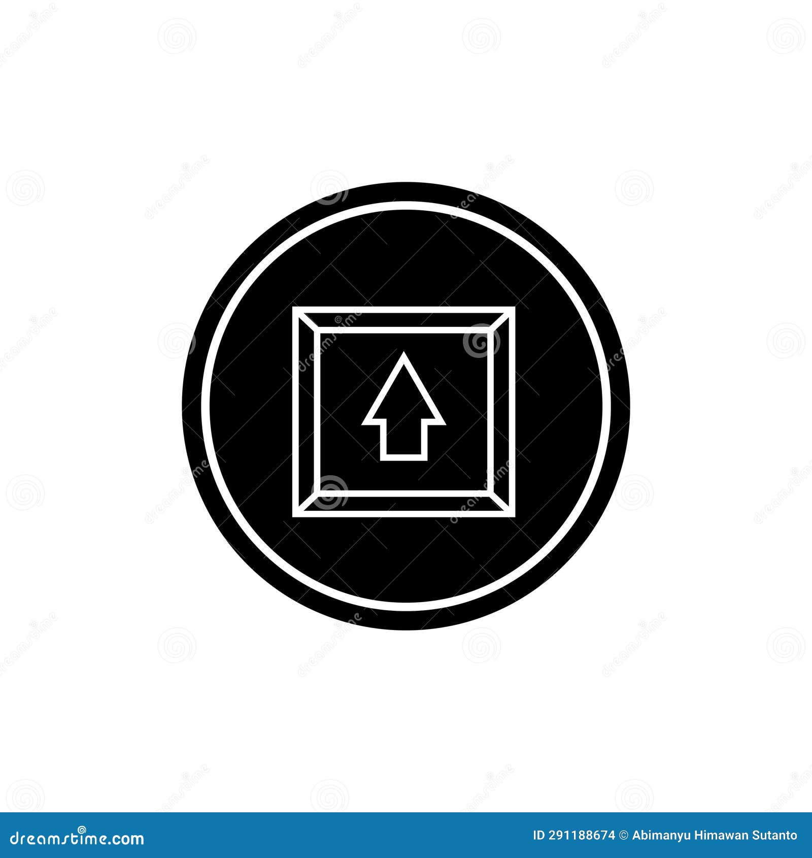 Shift key icon vector stock illustration. Illustration of computer ...