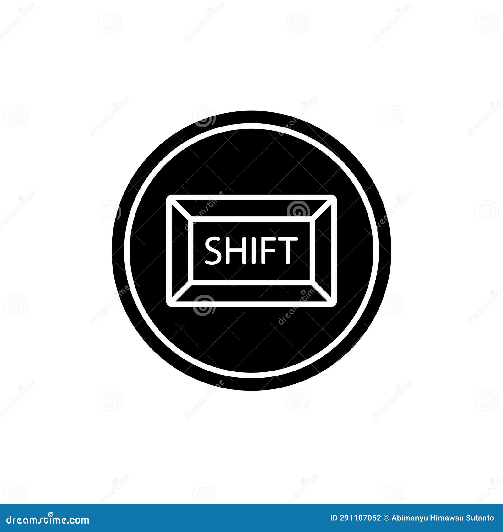 Shift key icon vector stock illustration. Illustration of design ...