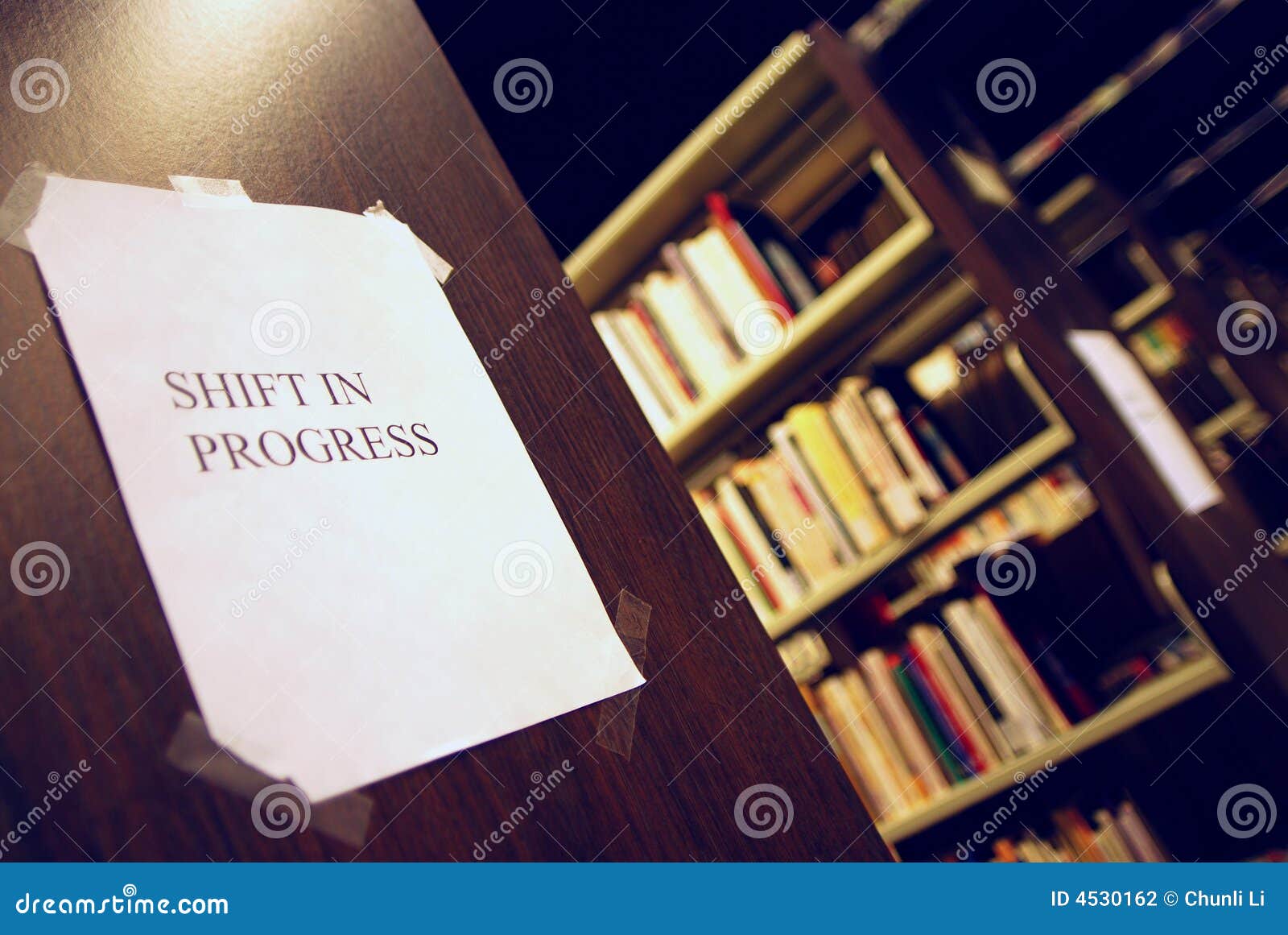 Shift In Progress Picture. Image: 4530162