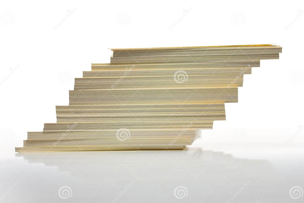 Shifted cards stack stock photo. Image of paper, pile - 17092386