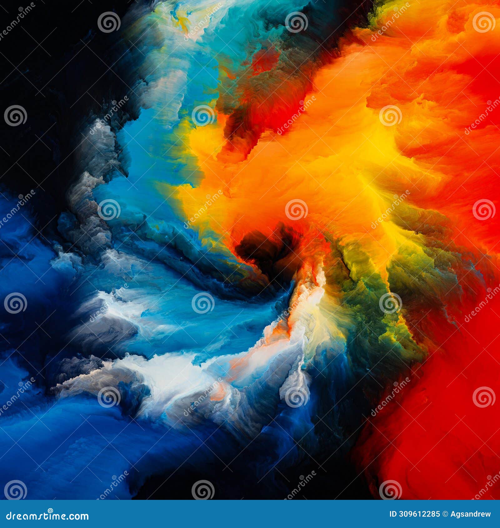 The Shifting Colored Textures Stock Illustration - Illustration of ...