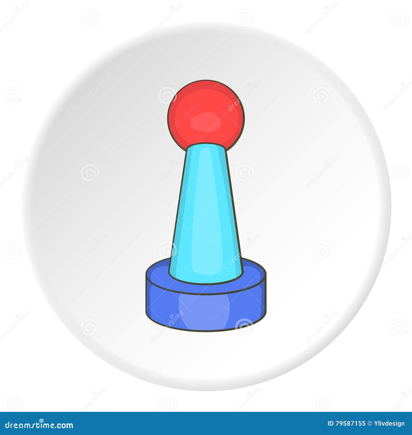 Shifting Icon, Cartoon Style Stock Vector - Illustration of analog ...