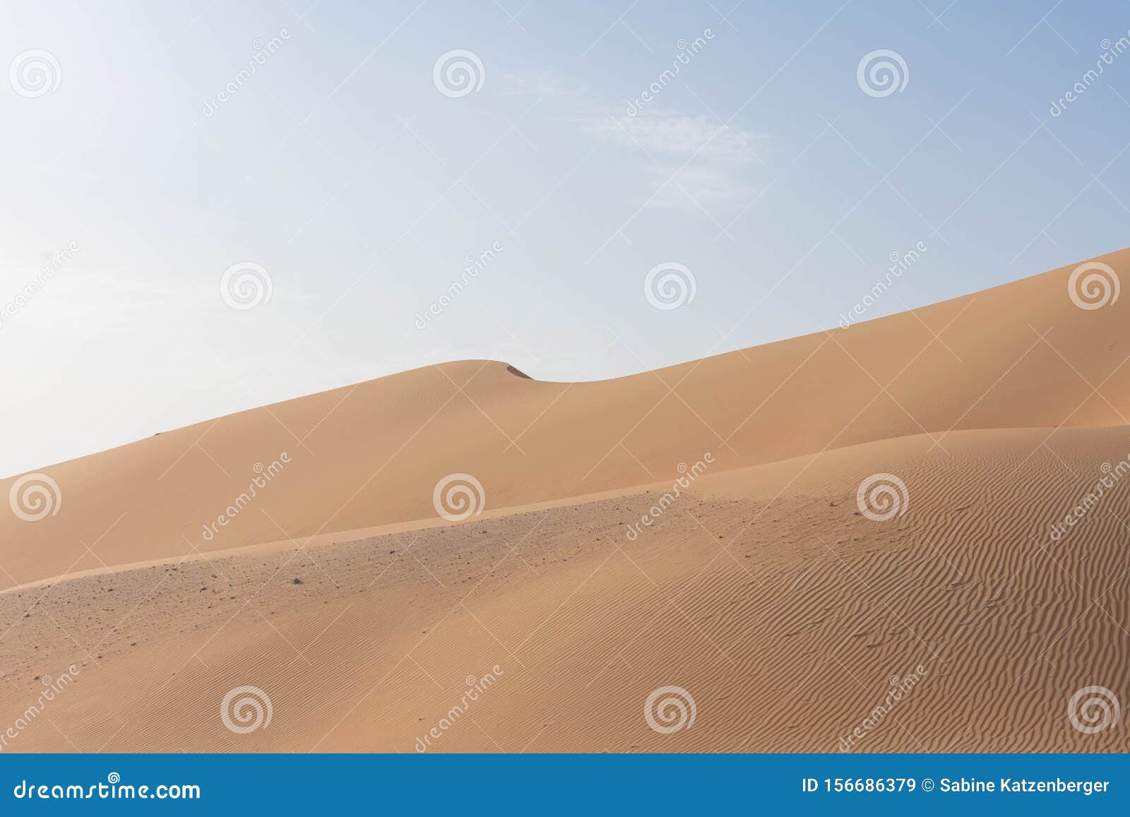 Shifting Sand Dune In Sossusvlei National Park, Namibia Stock ...
