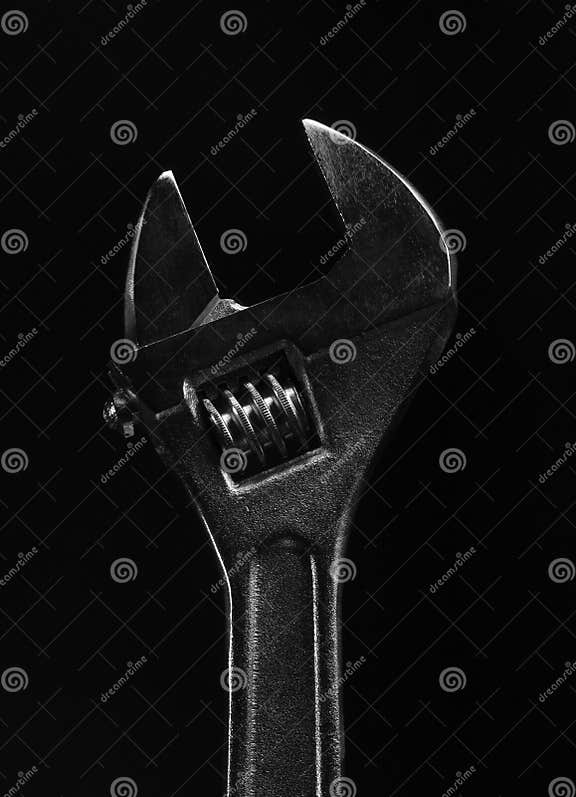 Shifting spanner stock photo. Image of construction, adjusting - 23836642