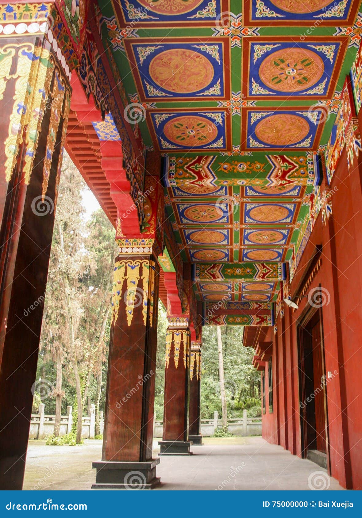 Shijing Temple in Chengdu,china Editorial Image - Image of religion ...