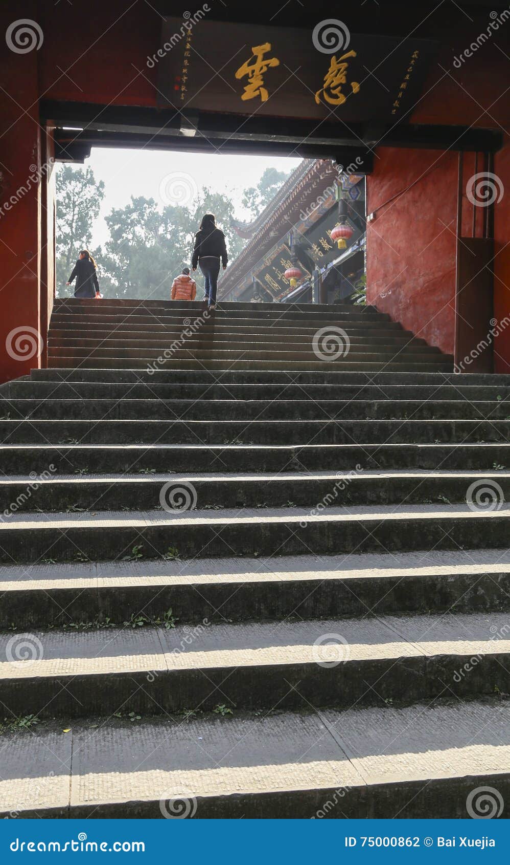 Shijing Temple in Chengdu,china Editorial Photography - Image of light ...