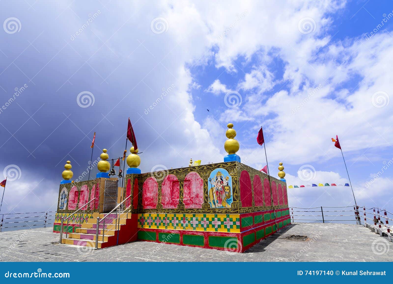 Shikari Mata/Devi Roofless Temple (Hunter Goddess), Himala Fotografia ...