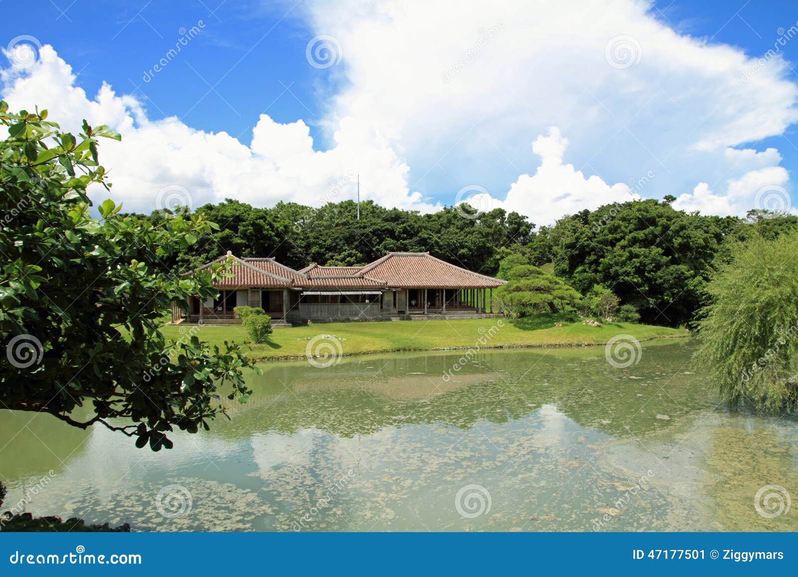 Shikina-en in Okinawa stock image. Image of japan, site - 47177501