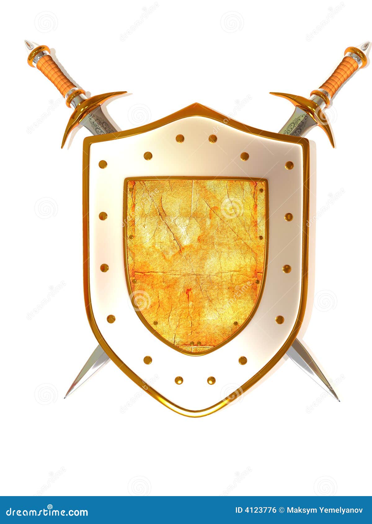 Shild with Sword. Security stock illustration. Illustration of medieval ...