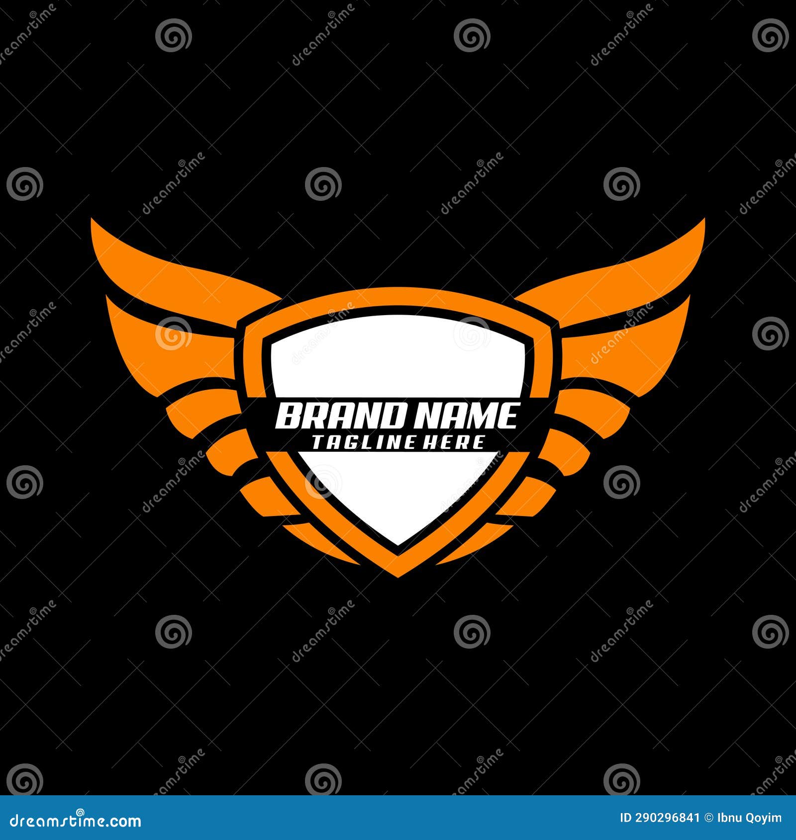 Shiled Wing Auto Logo Design Vector Stock Vector - Illustration of ...