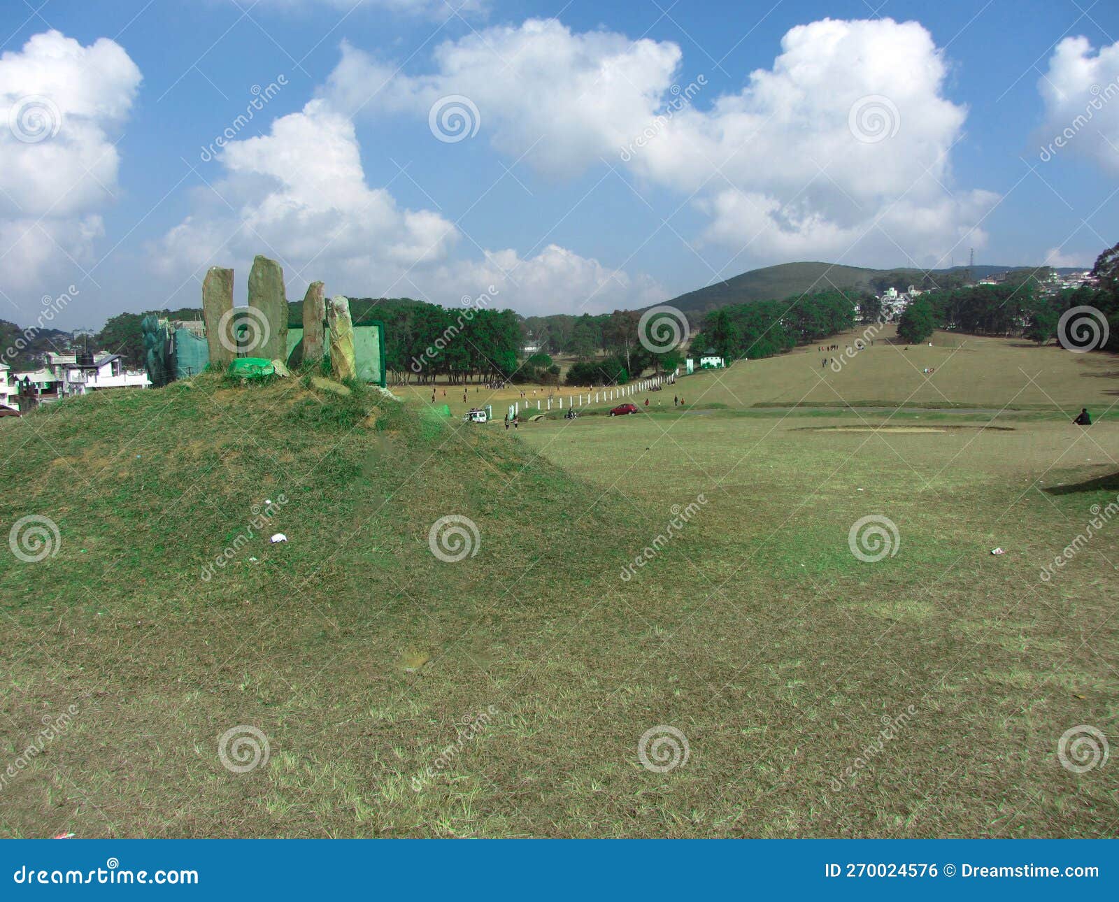 Shillong golf course stock photo. Image of golf, pasture - 270024576
